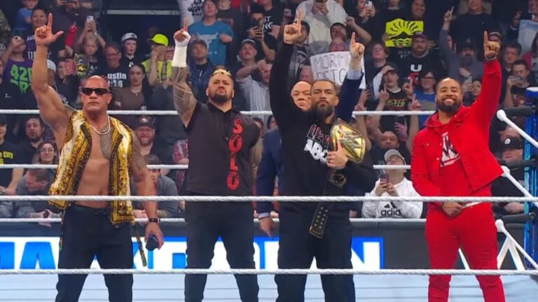 The Rock se junta à Bloodline no WWE SmackDown | WrestleBR