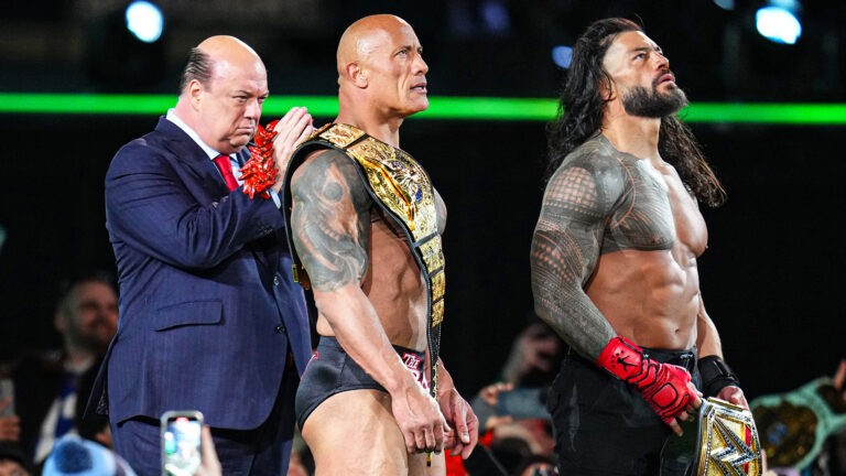 The Rock e Roman Reigns vencem evento principal da WrestleMania 40 | WrestleBR